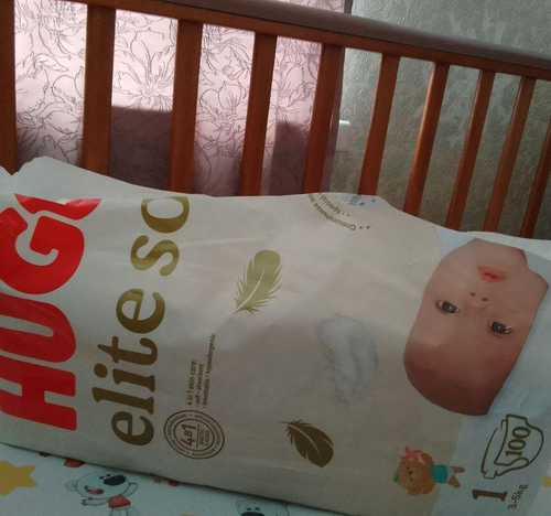 Подгузники huggies Еlite soft 1