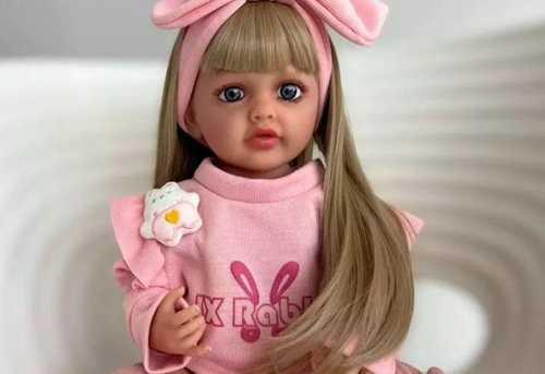 Новая кукла реборн девочка(55см) силикон