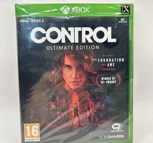 Диск xbox Control ultimate edition