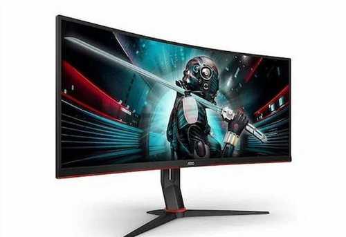 Игровой монитор 240 Гц 27'' изогнутый (новый)