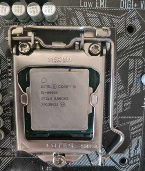 Intel core i5 6600K + Asus Z170-P + Zalman optima