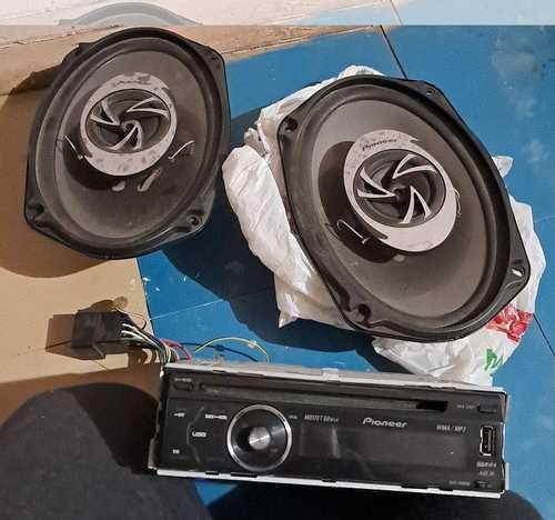 Автомагнитола   динамики pioneer 4000ub