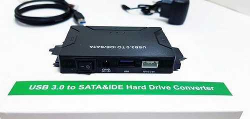 USB 3.0 конвертер на SATA и IDE жесткие диски