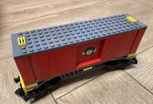 Вагон контейнер lego поезда 7939