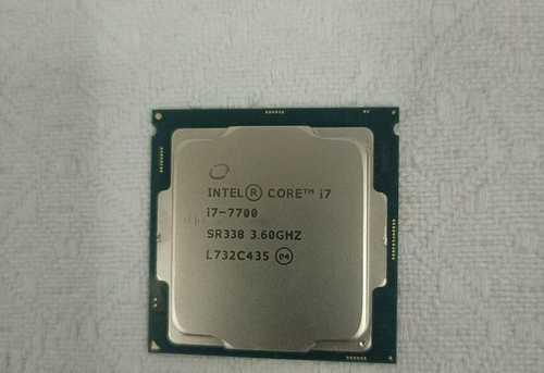 Неисправный Процессор i7 7700
