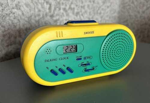 Snooze talking clock говорящие часы из 90-х