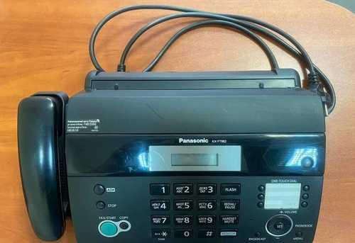 Факс Panasonic KX-FT982 чёрный