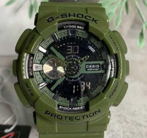 Часы Casio G-Shock WR 30M хаки