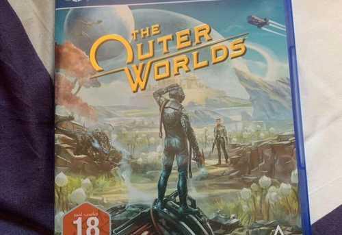 Игра для приставки диск the outer worlds новый