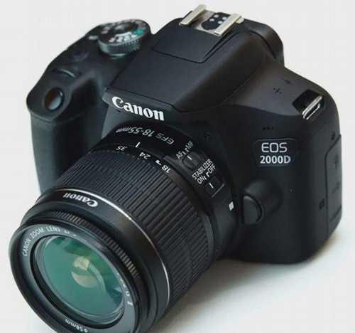 Фотоаппарат Canon eos 2000d kit