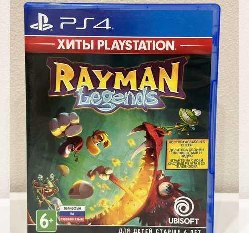 Rayman legends ps4 диск бу