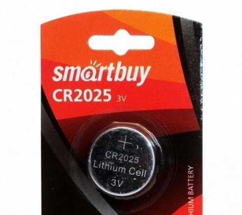 Батарейка CR2025 3V SmartBuy / Perfeo для Брелоков