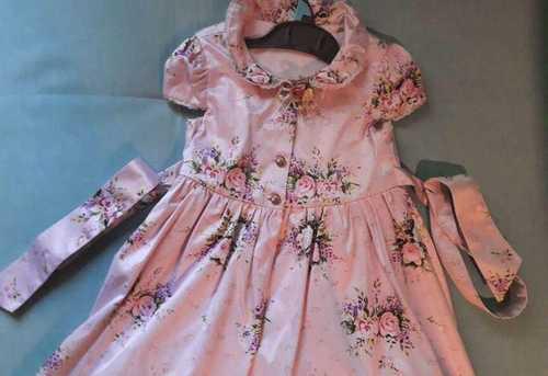 Детское нарядное платье 122
