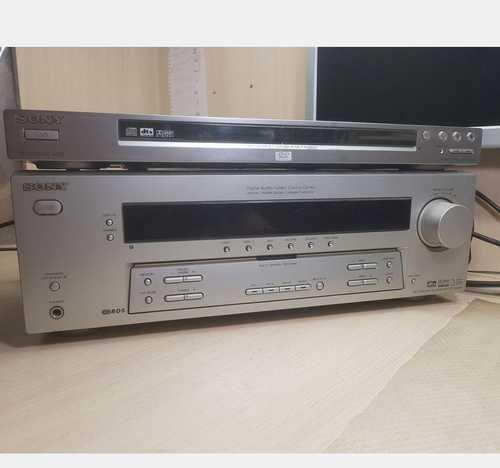 Av ресивер Sony STR-DE595   DVD DVP-NS585P