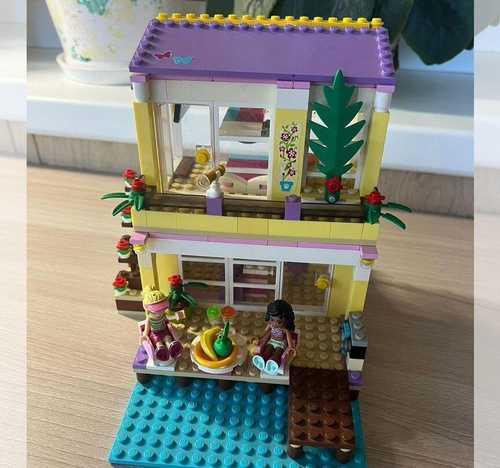 Lego friends Пляжный домик Стефани