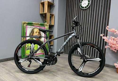 Горный велосипед с литыми серый