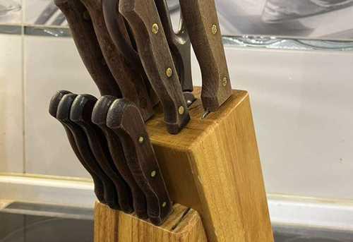 Набор кухонных ножей с подставкой Tramontina