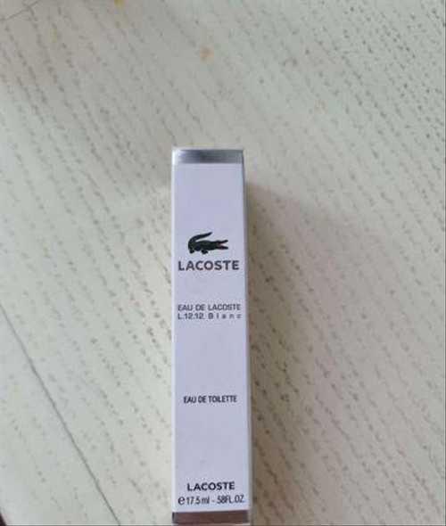 Eau de toilette lacoste l.12.12 blanc