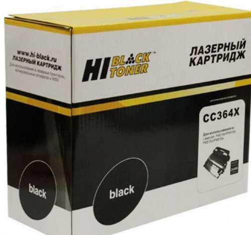 Тонер-картридж Hi-Black CC364X для HP