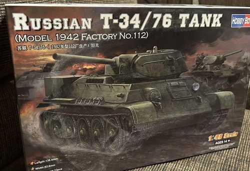 Модель Т-34 (112 завод) Hobby Boss 1:48