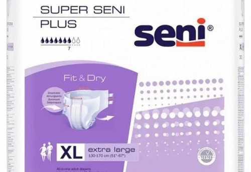 Seni подгузники для врослых XL, 30шт