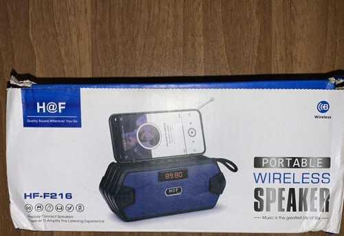 Колонка Portable Wireless Speaker HF-F216