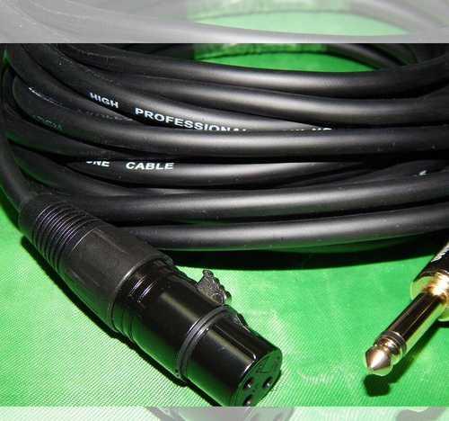 Микрофонный кабель XLR-jack6.5 8ми метровый