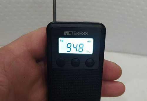 Мини радиоприемник retekess TR103