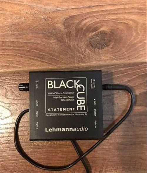 Фонокорректор lehmann audio black cube