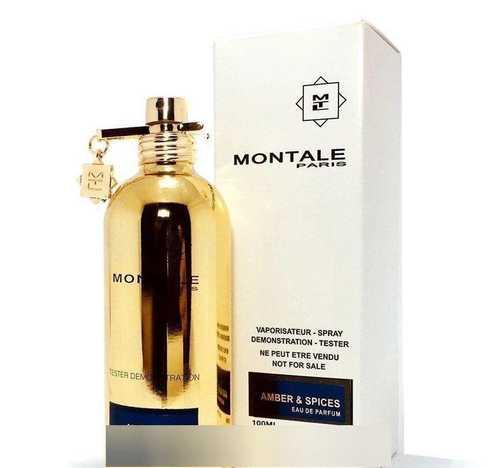 Montale amber and spices 100 ml тестер парфюмерная