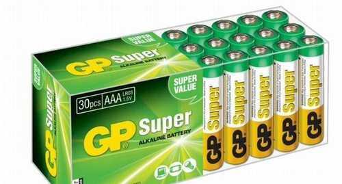 Батарейка GP Super Alkaline AAA 24ALR03(30шт.) нов