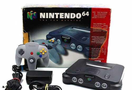 Nintendo 64 (NUS-001) В коробке (EUR)