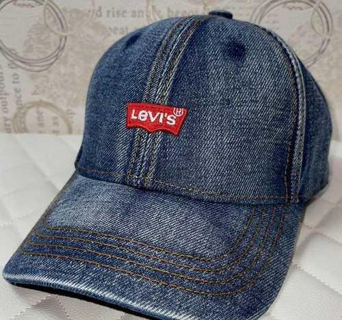 Бейсболка Levis джинсовая