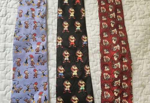 Винтажный галстук Looney Tunes, коллекционный