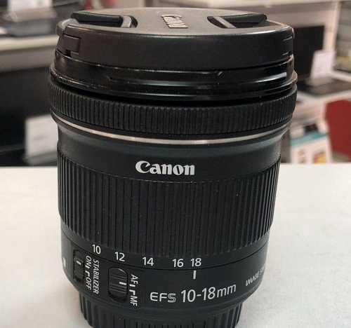 Но75 Объектив Canon EFS 10-18mm