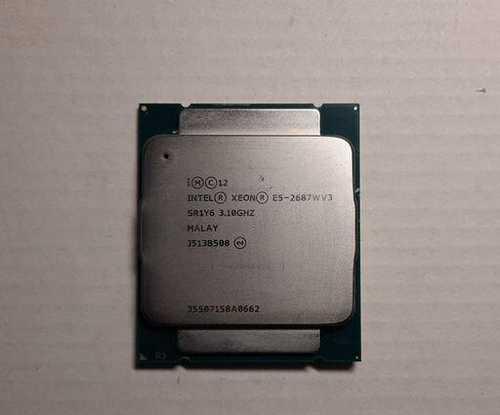 Intel Xeon E5-2687Wv3 3.1GHz LGA2011-3 SR1Y6 10Я