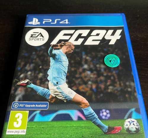 Диски на ps4 fifa 24