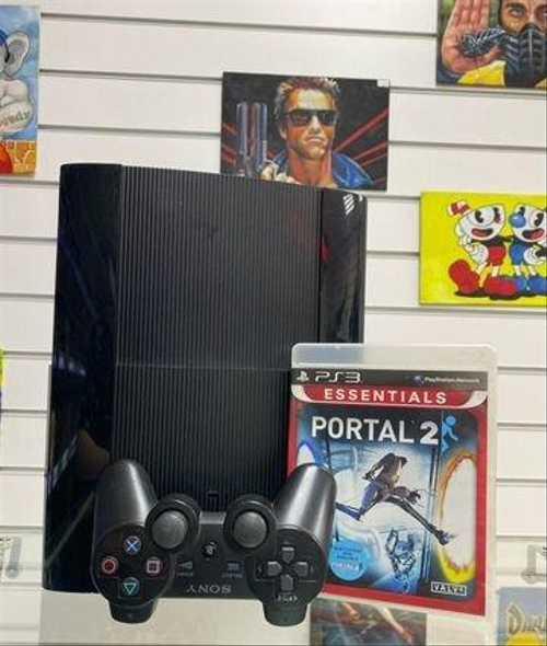 Sony PS 3 SuperSLim + portal 2 - Обмен