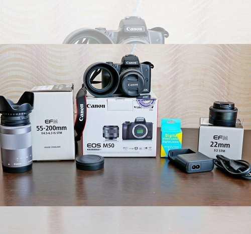 Canon EOS M50 kit EF 15-45 IS STM