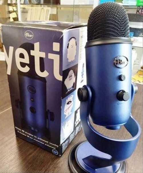 USB микрофон Blue Yeti для записи, игр, подкастинг