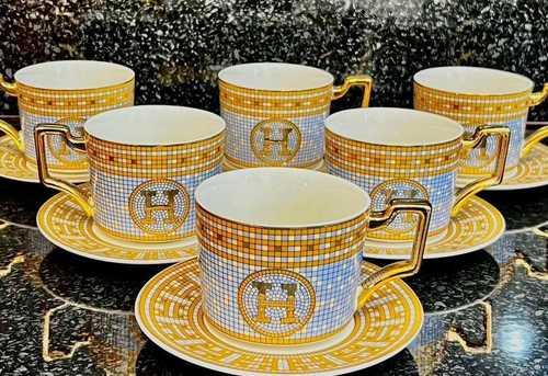 Чайный набор Hermes 12 предметов