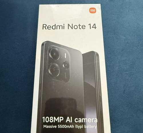 Xiaomi Redmi Note 14 4G, 6/128 ГБ