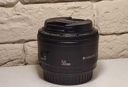 Объектив Canon EF 50mm f 1 8 ii Портретный