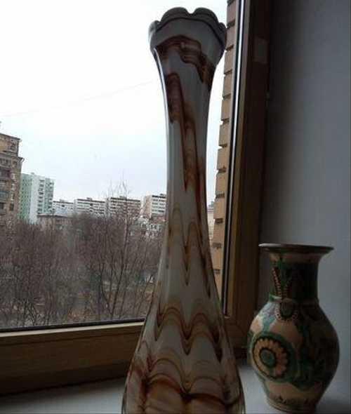 Напольная ваза для цветов Чехословакия СССР