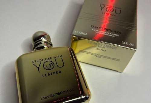 Духи Armani Stronger With You Leather