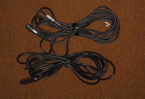 3м и 5м 2 провода для микрофона и сцены XLR-jack