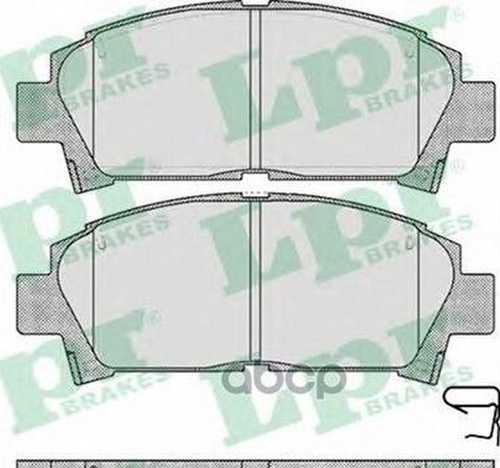 Колодки тормозные toyota avensis 1.6-2.0