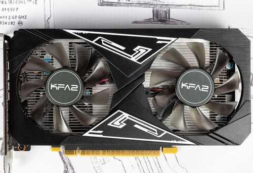 Видеокарта KFA2 GeForce GTX 1650 X Black 4Gb