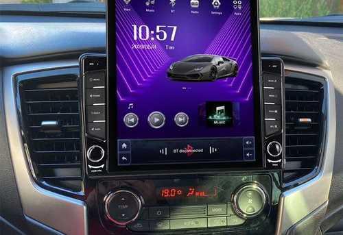 Android стиль Tesla для Mitsubishi L200 2019 -2023