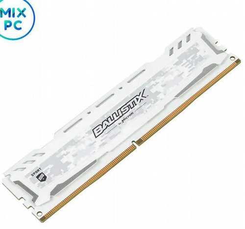 Модуль памяти DDR4 4GB 2666MHz Crucial Ballistix sport LT White Series BLS4G4D26bfsc Б.У